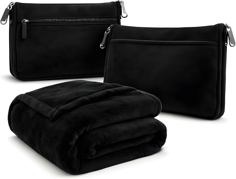 バリエーションコード : 2brs229gcv商品コード2brs26uckv商品名旅行用ブランケット ひざ掛け コンパクト収納 収納ポーチ一体型 携帯用ブランケット 快眠快息ブランドHafaAdaiカラーブラックサイズ等セミシングル収納ポー...