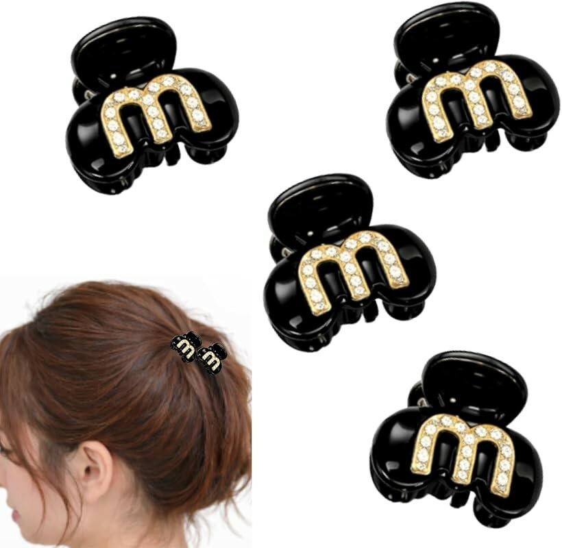 バリエーションコード : 2brniow3g0商品コード2brpj3rl3c商品名ヘアクリップ ミニ ヘアクリップ 小さめ 前髪クリップ おしゃれ 4個セットブランドCielblissカラー黒・小さくてもしっかりホールド ・前髪をあげるのに...