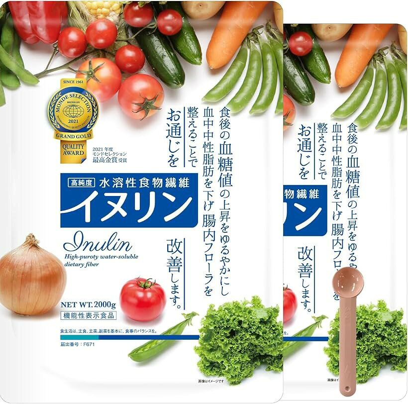 バリエーションコード : 2b4onopvfc商品コード2b680wd6ry商品名イヌリン パウダー 水溶性 食物繊維 機能性表示食品 新パッケージブランドにんにく玉本舗サイズ等「まとめ買い」2kgx2・「高品質と安全性が認められ機能性表示...
