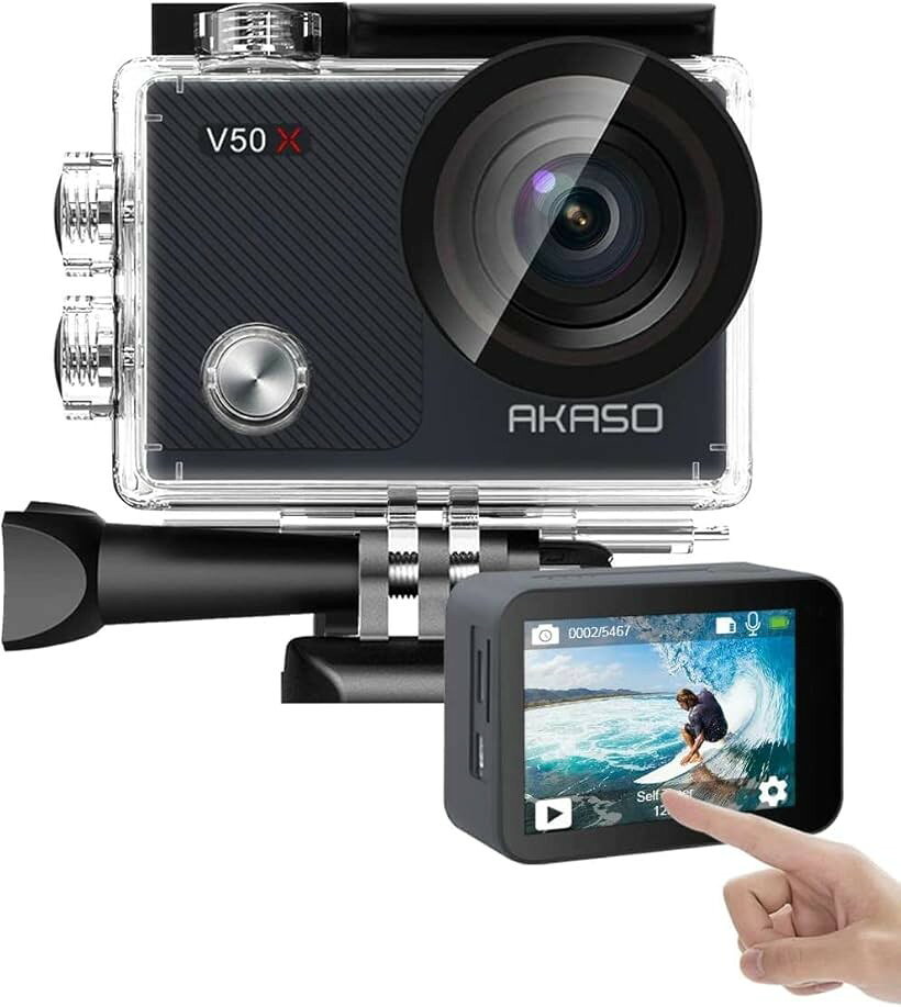 バリエーションコード : 2b2htxn65p商品コード2b4l92hpvo商品名アクションカメラ V50X 4K30fps 20MP 新版6軸手ぶれ補正 WiFi対応 小型アクションカム 40M防水 タッチスクリーン式 HDMI出力 外部...