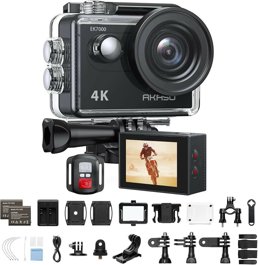 バリエーションコード : 2b9hyguqou商品コード2bjn65v9gu商品名EK7000 アクションカメラ 4K30FPS 20MP 水中カメラ WiFi搭載 Type-C外部マイク対応 30M防水 HDMI出力 170度広角レンズ ...