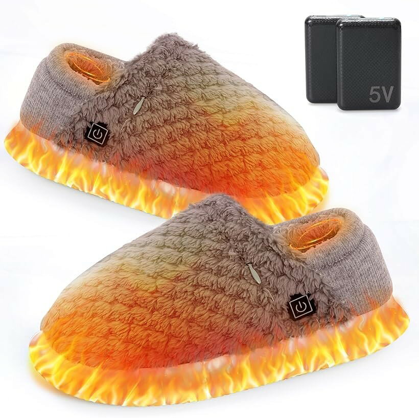 バリエーションコード : 2bu0dw3d6o商品コード2b9jdxdkfx商品名電気スリッパ コードレス 10秒速暖 フットウォーマー 足温器 充電式 電熱スリッパ 歩ける 足元ヒーター 2個6000mAhモバイルバッテリー付き 日本製ヒ...