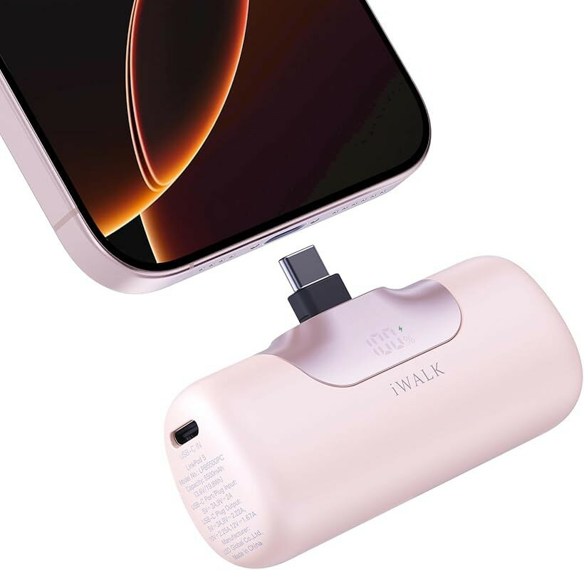 バリエーションコード : 2b9oi832gi商品コード2b9oi69j2o商品名モバイルバッテリー 22.5W急速充電・5500mAh大容量 軽量 小型 タイプc コネクター内蔵 USB-C端子一体型 モバイル充電器 iPhone 17/...