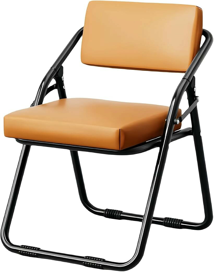 バリエーションコード : 2b9l8wtly9商品コード2b9l93h23x商品名ダイニングチェア 折りたたみチェア パイプイス 背もたれ 分厚いクッション 組立簡単 会議椅子 耐荷重200kg PUレザー リビングチェア 省スペース イベ...