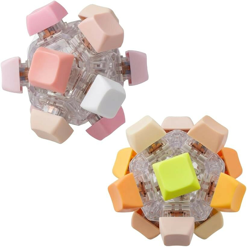 バリエーションコード : 2bk5htogs5商品コード2bk5fpc2lv商品名フィジェットトイ キーボード キーホルダー ストレス解消 グッズ 暇つぶし 指遊び ASMR 大人 子供 プレゼントブランドJUSTVELカラーピンク、イエロ...