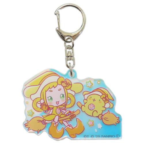 おジャ魔女どれみ×サンリオキャラクターズのコラボプチギフト アクキー アクリルチャーム 可愛い キーホルダー 目印おジャ魔女どれみxサンリオキャラクターズのコラボグッズが登場こちらは人気アイテム[アクリルキーホルダー]バッグやポーチにつけて...