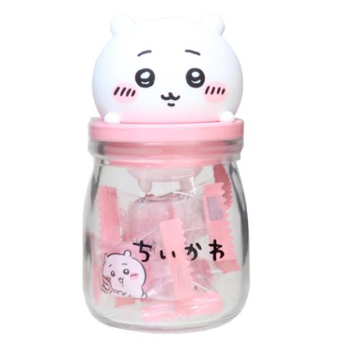 フタからちょこっと飛び出しているようなデザインがかわいいプレゼント 贈り物 誕生日 小物入れ 瓶ちいかわ ハチワレ うさぎ達の何気ない日常を描いたX(旧Twitter)に投稿される漫画が大人気イラストレーターのナガノが描く[ちいかわ]グッズ...
