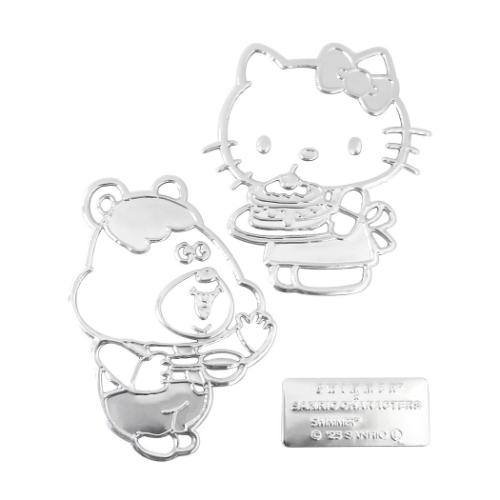 スイマーとサンリオキャラクターのおしゃれで可愛いステッカーかわいい デコレーション シール 目印 キャリーケース人気雑貨ブランド[SWIMMER/スイマー]と[サンリオキャラクターズ]のコラボグッズにまたまた可愛いnewアイテム登場耐熱 耐...