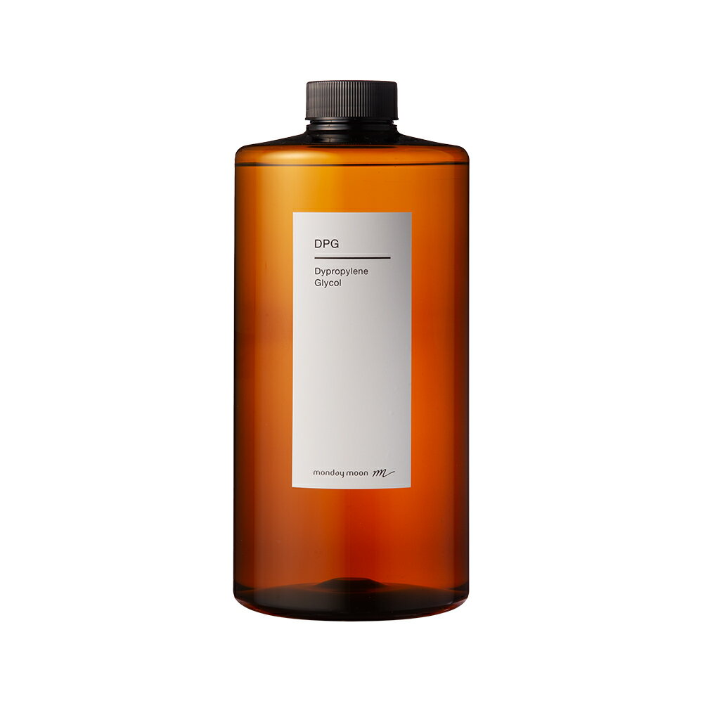 DPG（ジプロピレングリコール）は、アルコール類に分類される無色・無臭の液体原料で、さらりとした軽いテクスチャが特長です。 エタノールとは異なる性質を持ち、化粧水・乳液・美容液・香水などの化粧品やスキンケア製品において、香料溶剤・保湿成分・...