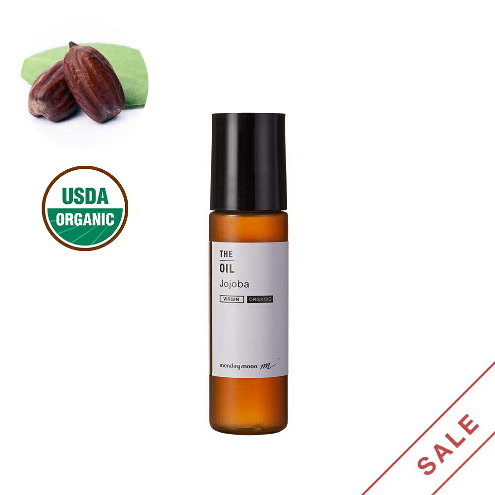 - オイルホホバオイル・未精製・オーガニック／10ml（未精製・有機栽培・Virgin・Organic）初心者にもおすすめの“万能オイル”保湿、紫外線カット、肌バリア強化、クレンジング、ヘア＆ボディケア…。まさに“万能”ホホバオイルは、自然...