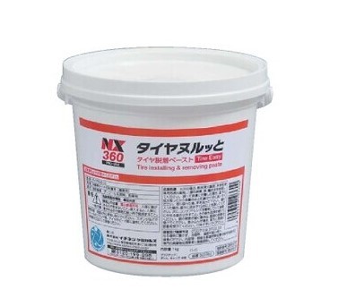 イチネンケミカルズ 000360 タイヤヌルッと 1kg (NX360） 旧タイホーコーザイ プロユースケミカル ◯タイヤ脱着ペースト◯内容量：1kg【特徴】・タイヤ脱着時、スポンジなどでホイールのフランジ部、　タイヤのビード部に塗部するこ...