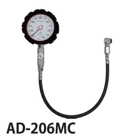 旭産業(asahi) ぬきボタル AD-206MC ダイヤル型タイヤゲージ 2輪車用 測定・排気用 老舗メーカーASAHIの信頼性のおける一品 ・減圧機能付きタイヤゲージ (ぬきボタル)・品番：AD-206MC・測定範囲：60〜600kPa...