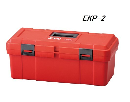 KTC ( 京都機械工具 ) プラハードケース EKP-2 プロの方から初心者まで ・耐衝撃、耐久性に優れた樹脂材料を使用し、適切なリブ配置により　高い強度を確保しました。・中皿は中皿用仕切板により収納スペースに調整が可能です。【仕様】・重...