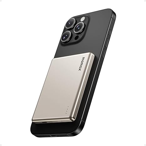 【最大20W急速充電・5000mAh大容量】 MOMAX急速充電magsafeモバイルバッテリーはTypeCポートがPD対応で最大20W出力でわずか30分でiPhone15を50％まで充電できます。ワイヤレス充電では、iPhoneの場合はM...