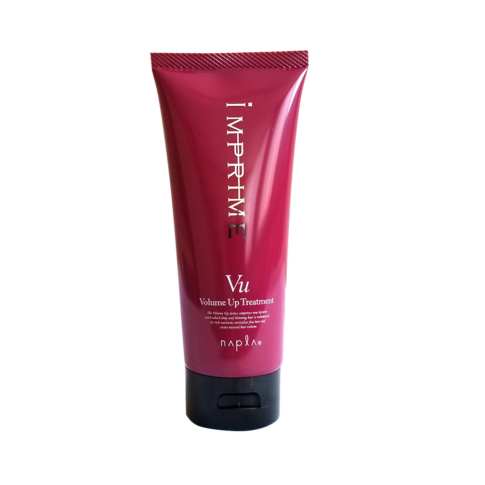 IMPRIME Volume Up Series　インプライム ボリュームアップシリーズ 「細く柔らかな毛質でボリュームが出にくい」「ダメージヘアでツヤが出にくい」「ウェーブをもっと出したい」今最も多い髪の悩みに応えるヘアケアシステム。 傷...