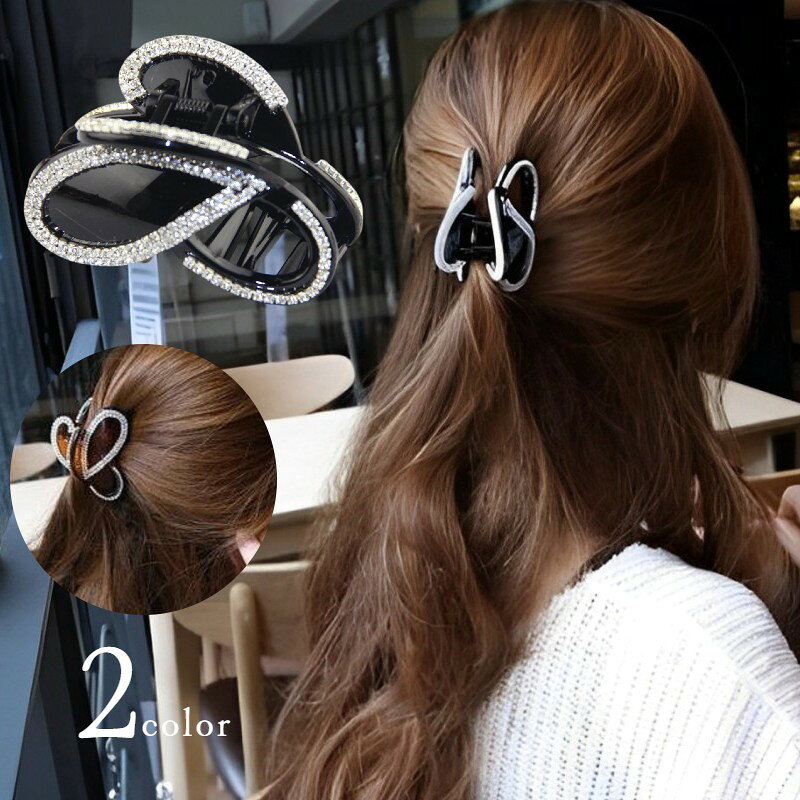 ラインストーンが華やかでお洒落♪小さめのヘアクリップ(単品)です。普段使いはもちろん、フォーマルシーンにもピッタリ◎ 【サイズについて】画像をご参照ください。 【カラーについて】生産ロットにより柄の出方や色の濃淡が異なる場合がございます。お...