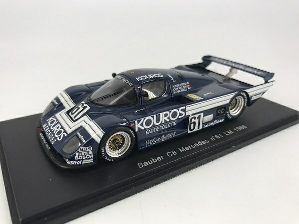 スパーク製 1/43SAUBER C8 Mercedes #61 LM 1986スパーク製 S1259 スパーク製　S1259 2