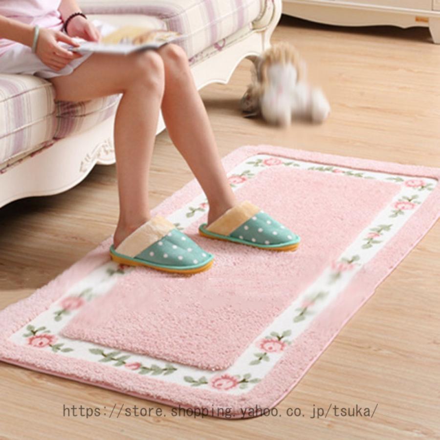 【仕様】素材：ポリエステルマイクロファイバー+ TPRラテックス滑り止めボトム 厚さ：約2cm サイズ：45*120cm 40*60cm 70*140cm 80*120cm 60*100cm 45*75cm ☆「快適」：特にシャワーの後に足...