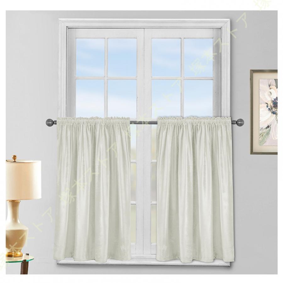 素材： ポリエステルサイズ：（長さ*幅）45*90 45*140 45*180 45*220 45*270カフェカーテン*1枚入り【可愛い＆模様替え】 レース生地が薄くて涼しくて軽い。大人おしゃれな雰囲気で可愛らしい。 お部屋を華やかな雰囲...