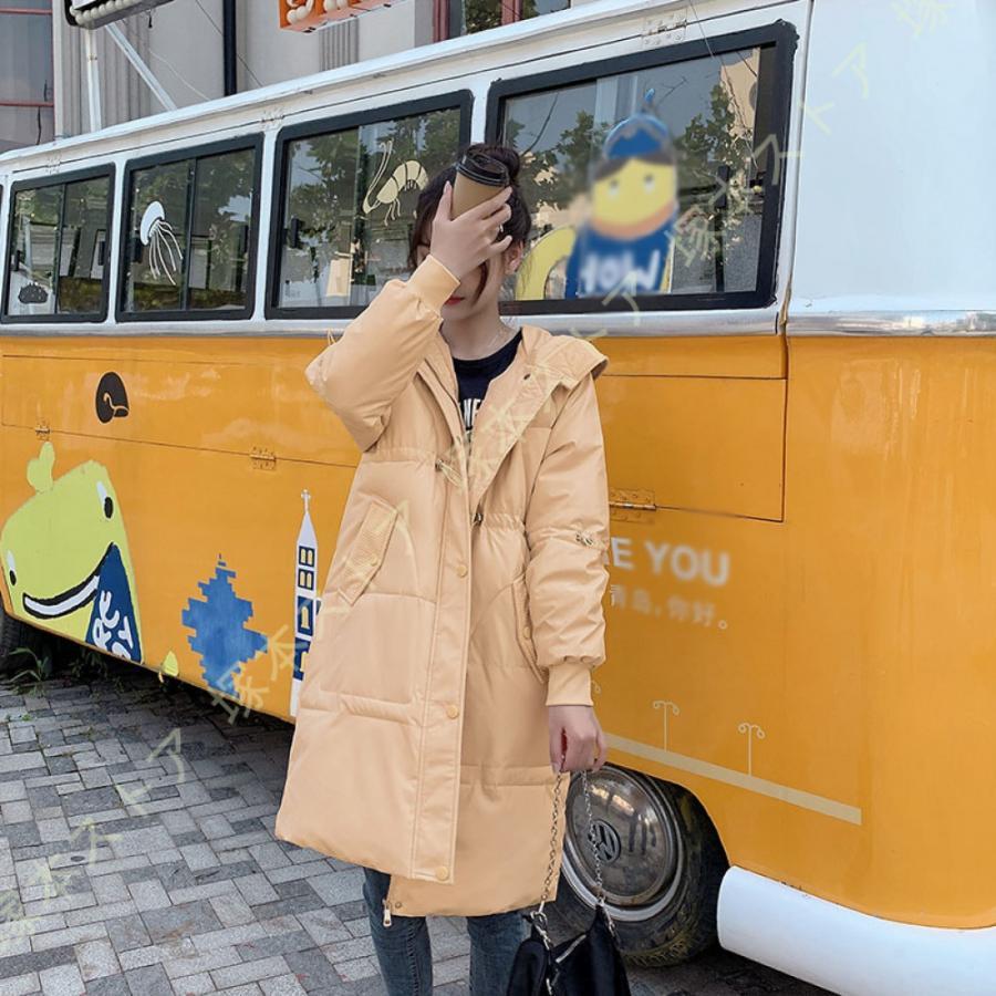 【仕様】「カラー」：ピンク、オレンジ、イエロー「メイン素材」：コットン今年は膝丈で更に大人っぽく、今までよりも幅広いコーディネートに合わせ易い丈感に仕上げました！柔らかくて保温性に優れている、真冬の寒さにも耐えられる温かさを維持した中綿コー...