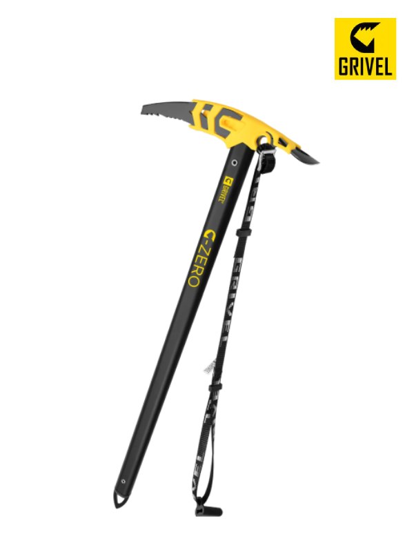 グリベル ジーゼロ ■メーカー説明文引用 氷河ウォーキングや簡単な登山に最適な登山用ピッケル。 シンプルなスチールブレードと斧を備えた古典的なピッケル。 快適さと熱保護のための取り外し可能なプラスチックカバーが付いています。 ゴム製の先端が...