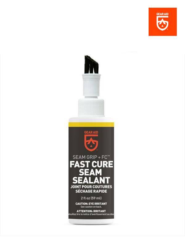 ギアエイド　シームグリップ+ FCシームシーラント ■メーカー説明文引用 ウォーターベースの高分子ウレタンを主成分にした防水シーム剤。 光沢のない自然な仕上がりです。 テントやバックパックの縫い目の目止めにおすすめです。 約7mの目止めが可...