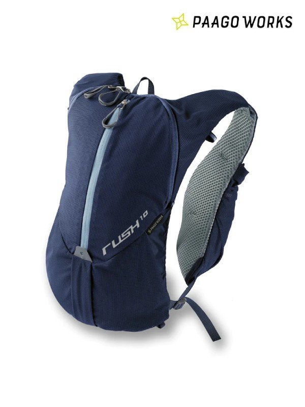 パーゴワークス ラッシュ 10 ■メーカー説明文引用 ファンランナーに最適なベーシックモデル RUSHらしいシンプルでフレンドリーなデザインのベーシックモデル。 普段のランニングから週末のトレイルまで、幅広いシーンで快適に使用できます。 ・...