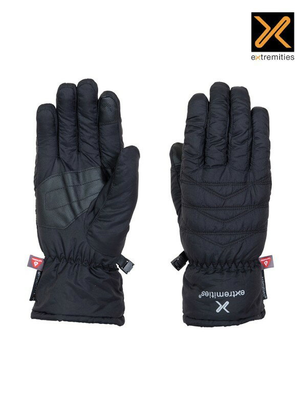 エクストリミディーズ パラドックスウォータープルーフグローブ ■メーカー説明文引用 プリマロフト中綿入りのとても暖かくとても軽量なグローブ。約6×6cmの収納バッグ付きでコンパクトに収納可能。手のひらは補強付きで耐久性を向上、人差し指と親指...