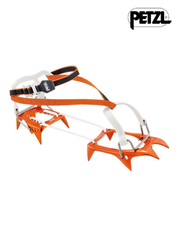 ペツル レオパード フレックスロック ■メーカー説明文引用 スキーツーリング、雪上歩行用超軽量クランポン。 アルミニウム製クランポン「レオパード」は、「レバーロックフィル」の設定で 330 g と超軽量です。 10 本爪により、硬い雪面でも...