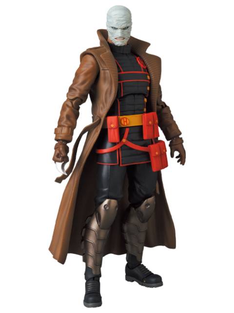 最高のフォルムと抜群の可動領域を両立！ 史上最強のアクションフィギュア！ ●MAFEXにDCより『HUSH』THOMAS ELLIOTこと、HUSHが遂に登場！ ●印象的な包帯巻き頭部、二代目ロビンヘッド付属！ ●軟質コートにて可動域を確保...