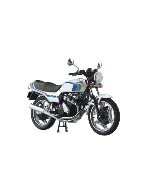 “ロングセラー400マルチ”完成品バイクシリーズに登場！ 【商品説明】 1984年に再登場した400ccクラスの人気モデル、Honda CBX400Fが完成品バイクシリーズに登場です。 特徴的なカラーパターンやホイール形状、X状のエキゾース...