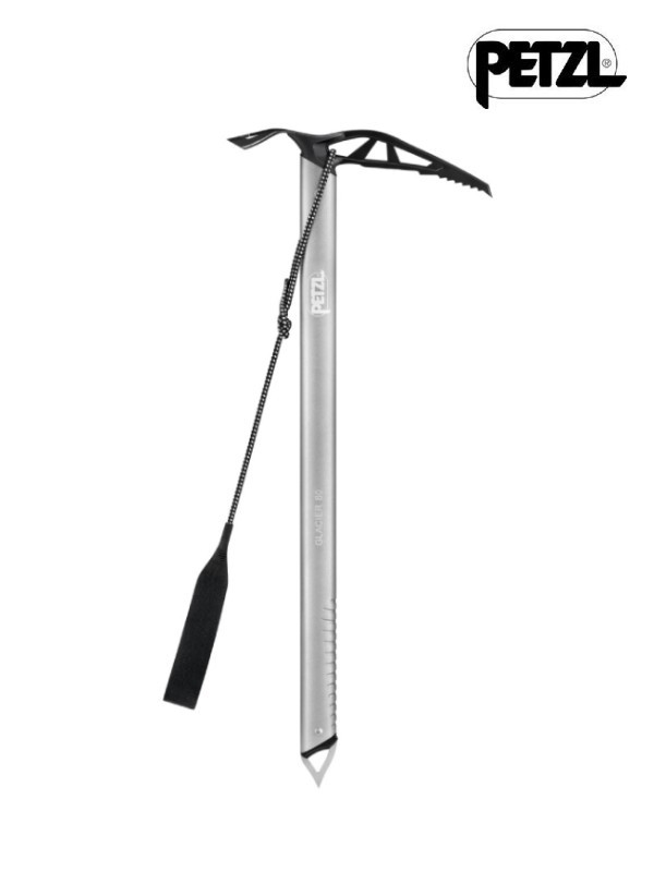 ペツル グレーシャーリンキン 60cm ■メーカー説明文引用 リーシュ付きトレッキング用軽量アイスアックス 「グレイシャー」にリーシュが付属したモデルです。軽量な「グレイシャーリンキン」は、精緻なデザインと仕上げを施したトレッキング用軽量ア...