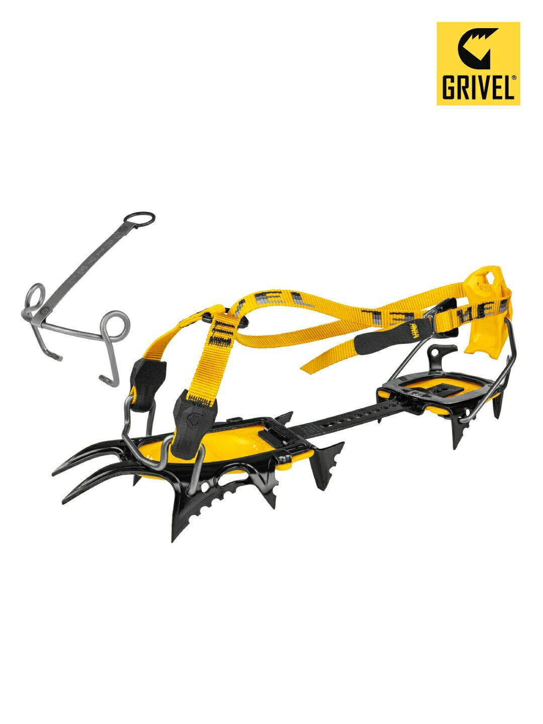 グリベル エアーテックEVO・デュアルマチック ■メーカー説明文引用 トランスフォーマーベイルMの他にクランプオーマチックベイルハンガー（ナローベイル）が付属しており、使用する登山靴のタイプに合わせてベイルを交換して使用できる。 ※使用でき...