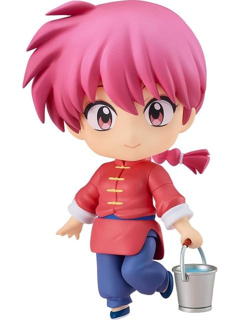 TVアニメ「らんま1/2」より「らんま」がねんどろいどで登場です！ ・表情パーツ：「笑顔」「叫び顔」「ごきげん顔」 ・オプションパーツ：「バケツ」ほか 原型制作：Dogu 制作協力：ねんどろん 塗装済み可動フィギュア 【サイズ】全高約100...