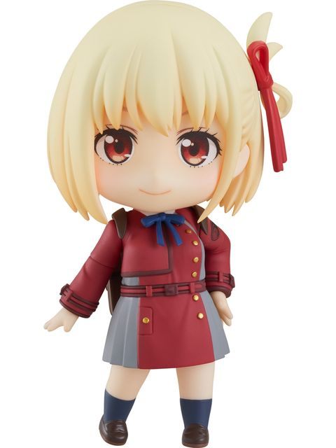 TVアニメ『リコリス・リコイル』より、「錦木千束」がねんどろいどに再登場です！ 交換用表情パーツは「通常顔」に加え、明るく元気な「笑顔」と狙いを定める「真剣顔」をご用意。 オプションパーツには「リコリスのカバン」と「スマホ」が付属し、千束愛...