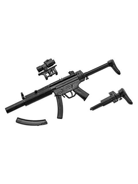 リアルさと可動フィギュアとの組み合わせを両立した1/12スケール組み立てキット「リトルアーモリー」。 特殊部隊御用達の消音器付サブマシンガン『MP5SD6』をラインナップです！ SHUCOCOCOCO！ ドイツ製の高性能短機関銃MP5。 従...