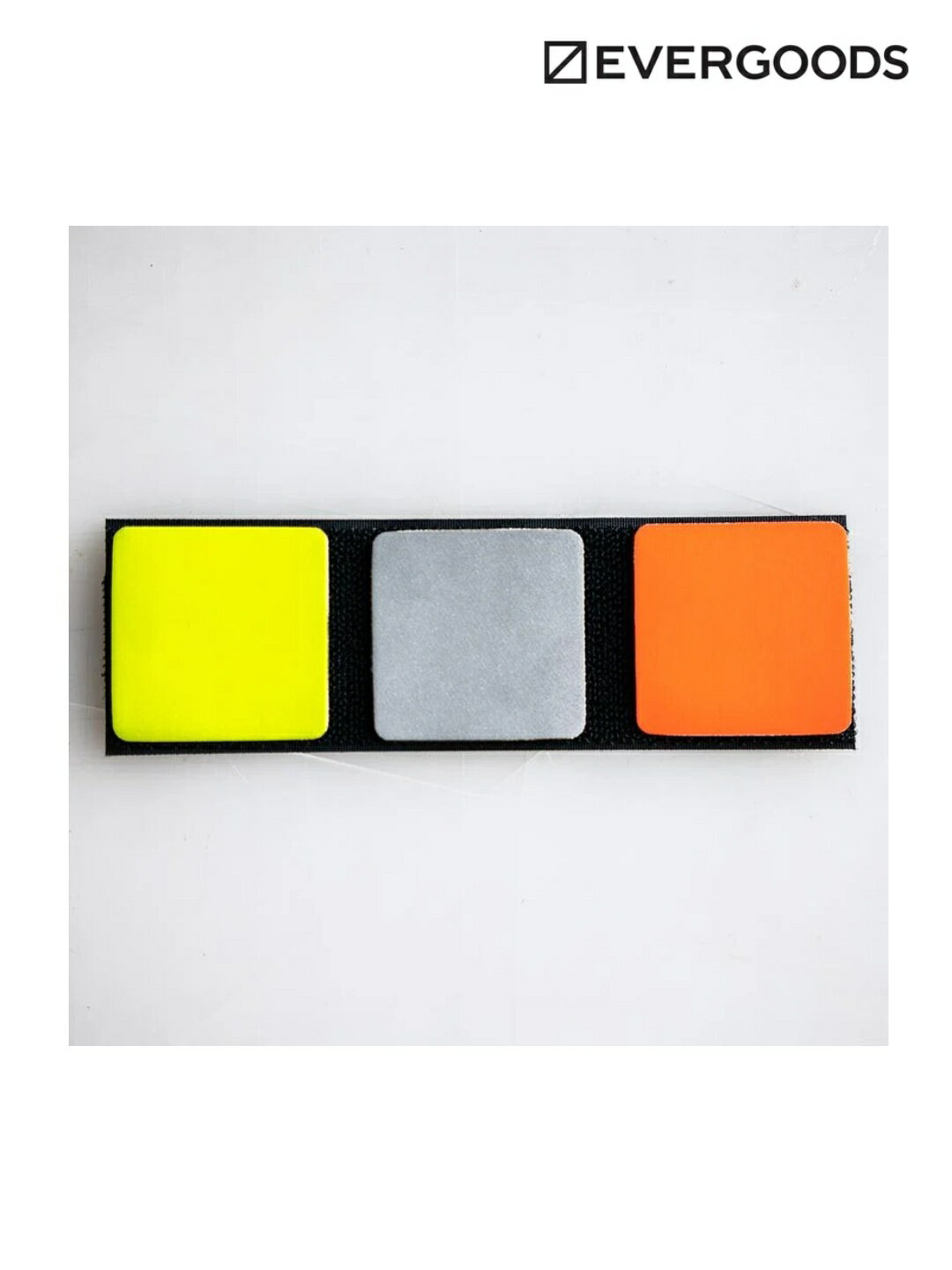 エバーグッズ HI-VIS パッチバンドル ■メーカー説明文引用 EVERGOODSバッグにカスタマイズ可能なリフレクターパッチ。 Reflective Silver、Reflective Orange、Reflective Yellowの...