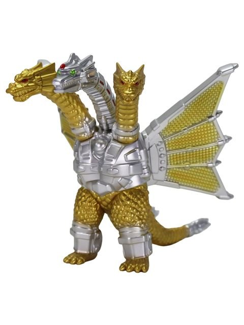 ≪ミドルサイズシリーズ≫ 「古そうで新しい、だけど少し古臭いソフビ怪獣シリーズ」をコンセプトに、数々の怪獣をデフォルメデザインで立体化したミドルサイズシリーズ ゴジラにEX【第13弾】が登場！ 完全新規造形として『ゴジラVSキングギドラ』に...