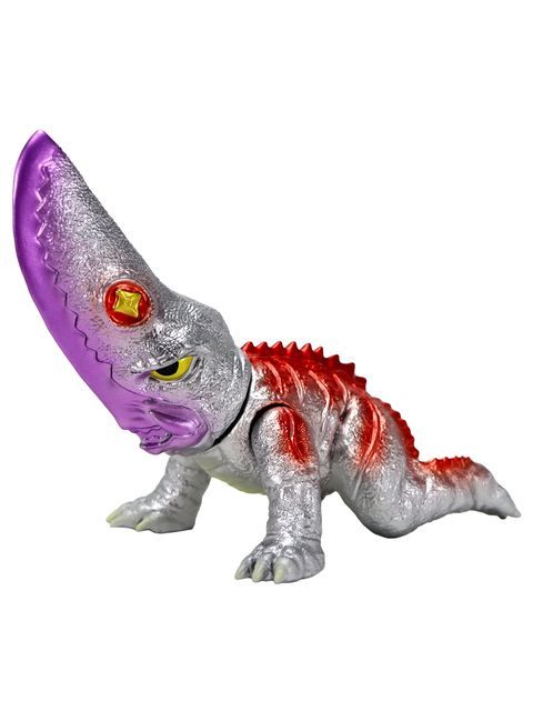 ≪ミドルサイズシリーズ≫ 「古そうで新しい、だけど少し古臭いソフビ怪獣シリーズ」をコンセプトに、シリーズ全高13cmほどの、手のひらに収まる集めやすいサイズで、ノスタルジーさを感じさせてくれる、どことなく「昭和レトロ」を感じるレトロテイスト...
