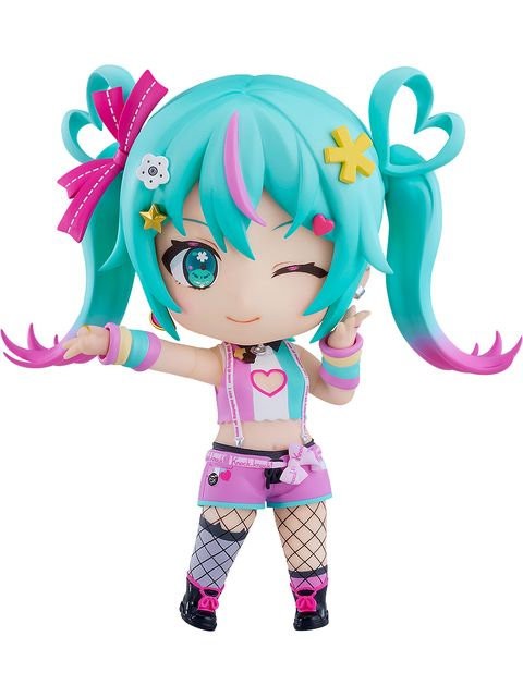 DECO*27氏によるオリジナル仕様の初音ミク『デコミク』がねんどろいどで登場！ライトネスは元気いっぱいな初音ミクです。 ・表情パーツ：「笑顔」「ウィンク顔」「はしゃぎ顔」 ・オプションパーツ：「ギター」「手繋ぎパーツ」ほか 原型制作：トイ...