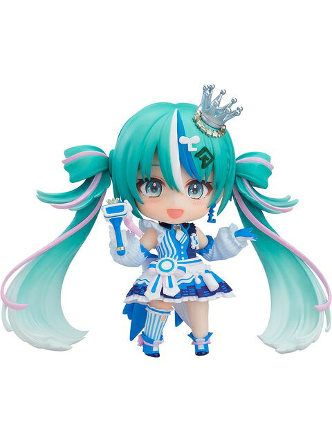『キャラクター・ボーカル・シリーズ01 初音ミク』より、初音ミクが『ローソン50周年ライブ』を記念した特別なビジュアルでねんどろいどになりました！ ・表情パーツ：「笑顔」「口閉じ笑顔」「ほのぼの顔」 ・オプションパーツ：「バーコードスキャナ...