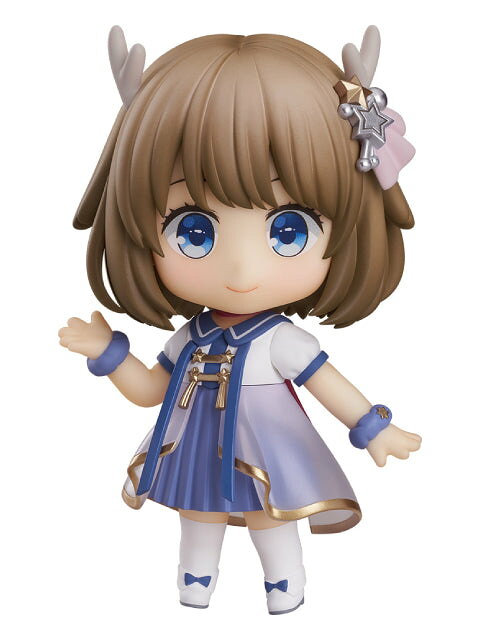 透明感のある歌声のVRアーティスト 大人気VRアーティスト「鹿乃」がねんどろいどになって登場です！交換表情パーツは「通常顔」に加え、「笑顔」と「ウィンク顔」をご用意。オプションパーツには「黒猫」のほか、大好な「麻雀牌」や「マイク」が付属しま...