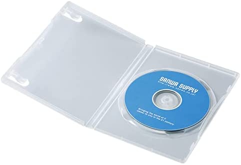 サンワサプライ DVDトールケース(1枚収納・10枚セット・クリア) DVD-TN1-10CLN＜店内2点以上お買上げでさらに200円引クーポン進呈＞ サンワサプライ DVDトールケース(1枚収納・10枚セット・クリア) DVD-TN1-1...