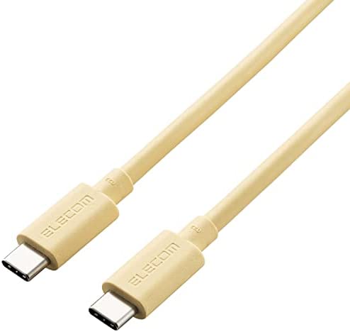エレコム USB4ケーブル USBケーブル Type C (USB-C to USB-C) 100W USB Power＜店内2点以上お買上げでさらに200円引クーポン進呈＞ 24インチiMacに合わせたカラーのUSB4ケーブルです。USB...