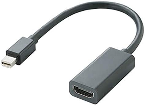 エレコム Mini DisplayPort (オス) - HDMI (タイプAメス) 変換アダプタ 15cm ブラック＜店内2点以上お買上げでさらに200円引クーポン進呈＞ エレコム Mini DisplayPort (オス) - HDMI...