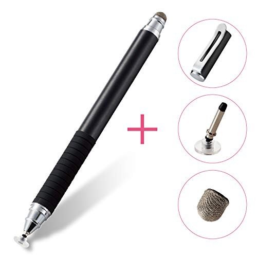 エレコム タッチペン スタイラスペン 2WAYモデル 導電繊維 & ディスク (交換ペン先付) [ iPhone iPad＜店内2点以上お買上げでさらに200円引クーポン進呈＞ エレコム タッチペン スタイラスペン 2WAYモデル 導電繊維...