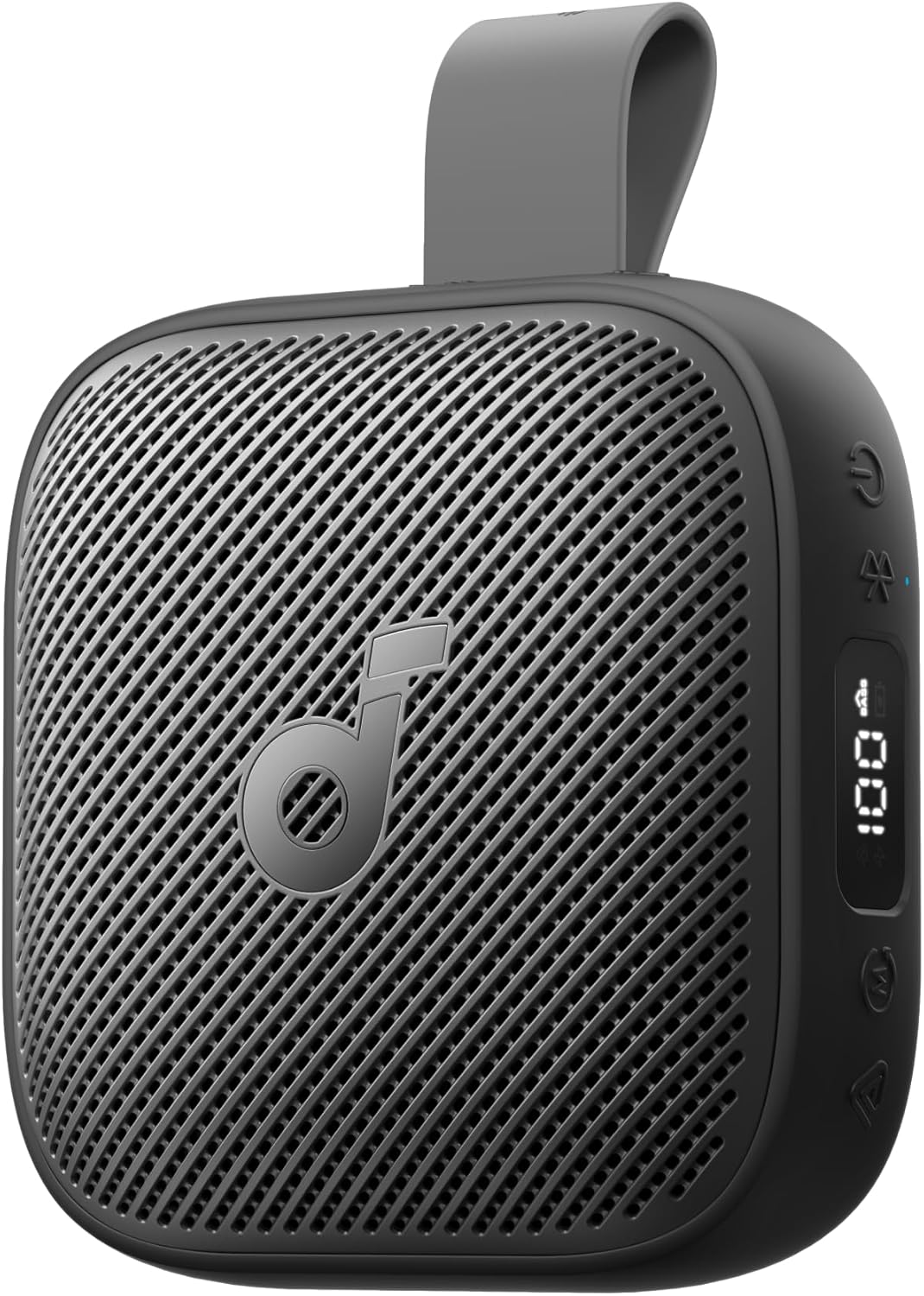 Anker Soundcore Boom Go 3i (Bluetooth スピーカー)【最大40時間再生 / 15W出力 / IP68防塵・防水規格/小型/ストラップ付属/ディスプレイ搭載/モバイルバッテリー機能/アプリ対応/USB-C充...