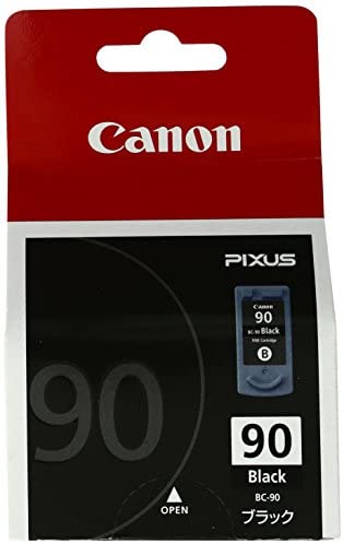 Canon 純正インクカートリッジ BC-90 ブラック 大容量タイプ BC-90＜店内2点以上お買上げでさらに200円引クーポン進呈＞ Canon 純正インクカートリッジ BC-90 ブラック 大容量タイプ BC-90 送料無料 キヤノン...