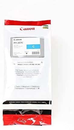 キヤノン インクタンク シアン PFI-207C 8790B001＜店内2点以上お買上げでさらに200円引クーポン進呈＞ キヤノン インクタンク シアン PFI-207C 8790B001 送料無料