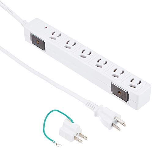 スチールデスクの側面にしっかり固定できる強力マグネット付き。3ピン式電源タップ 6個口タイプ3ピン6個口の電源タップ■プラグ仕様:3ピン(3ピン⇒2ピン変換アダプター付)■口数:6個口■スイッチ:なし■外形寸法(幅×高さ×奥行):260×3...
